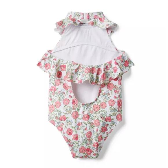 Janie and Jack | Swim | New Janie And Jack Floral Halter Swimsuit In ...